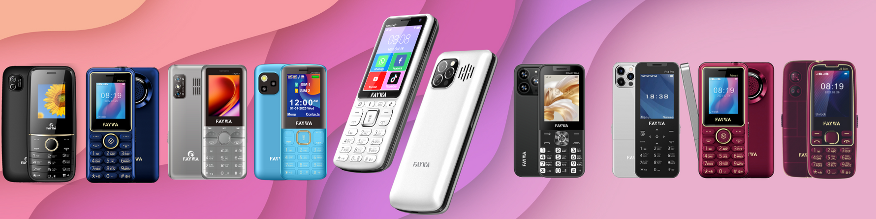 ALL PRODUCTS Faywa Mobile Keypad Phones 4G phone